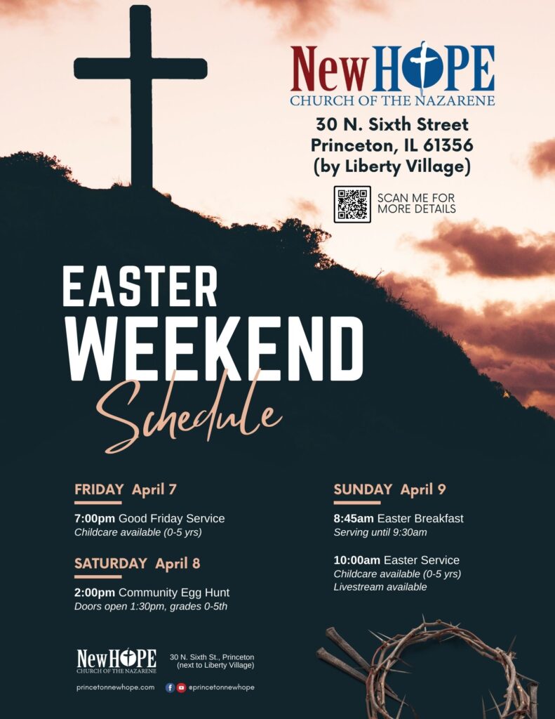 Easter Weekend 2023 - New Hope Church of the Nazarene
